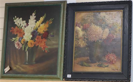 Pattie Mayor, oil on canvas, Still life - auctions & price archive